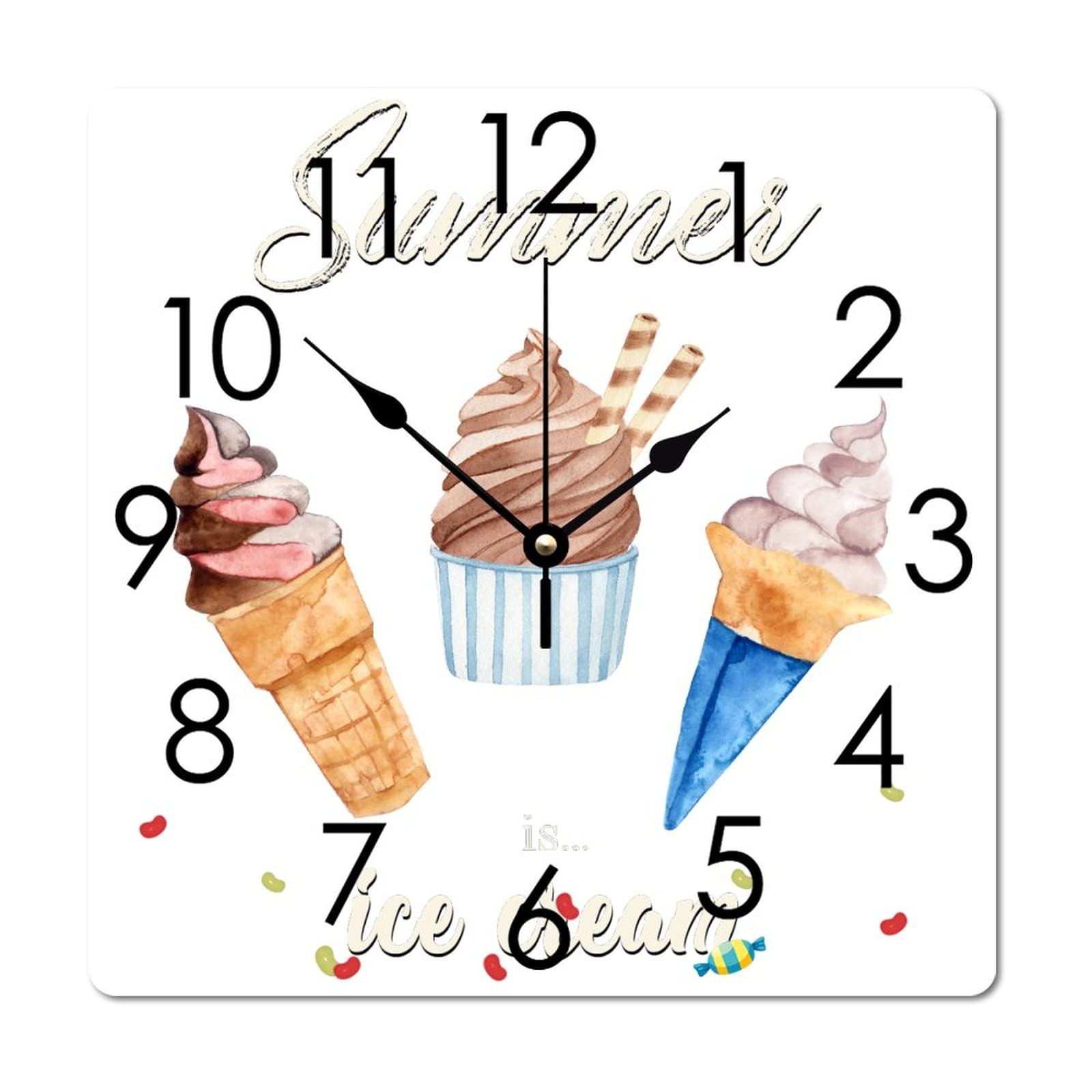 Ice Cream Time Clocks