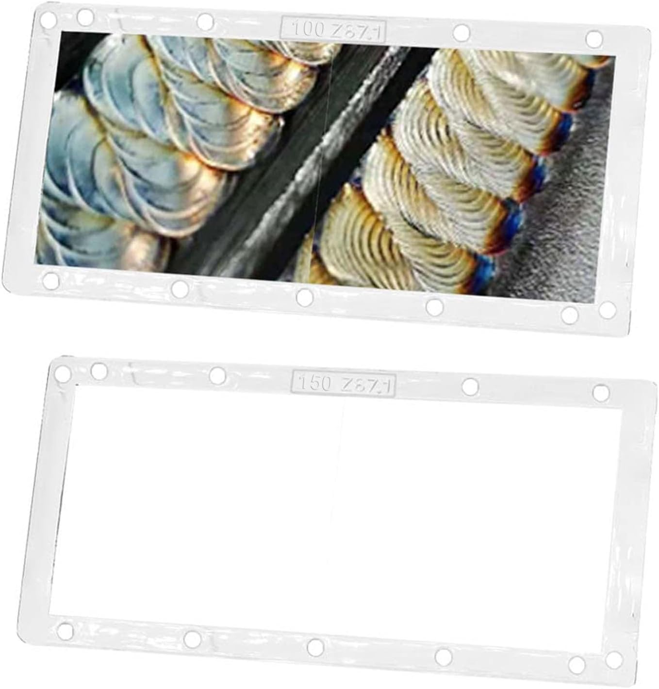 2pcs Welding Cheater Lens, 1.0/2.0 Diopter Welding Magnifying Lens, 2 ...