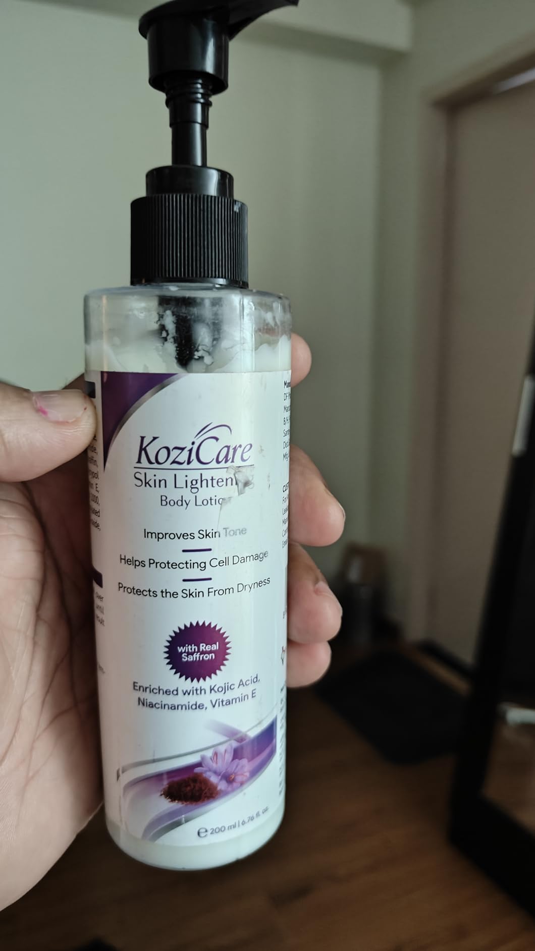 Buy Kozicare Real Saffron Lightening/Brightening Body Lotion with Real ...