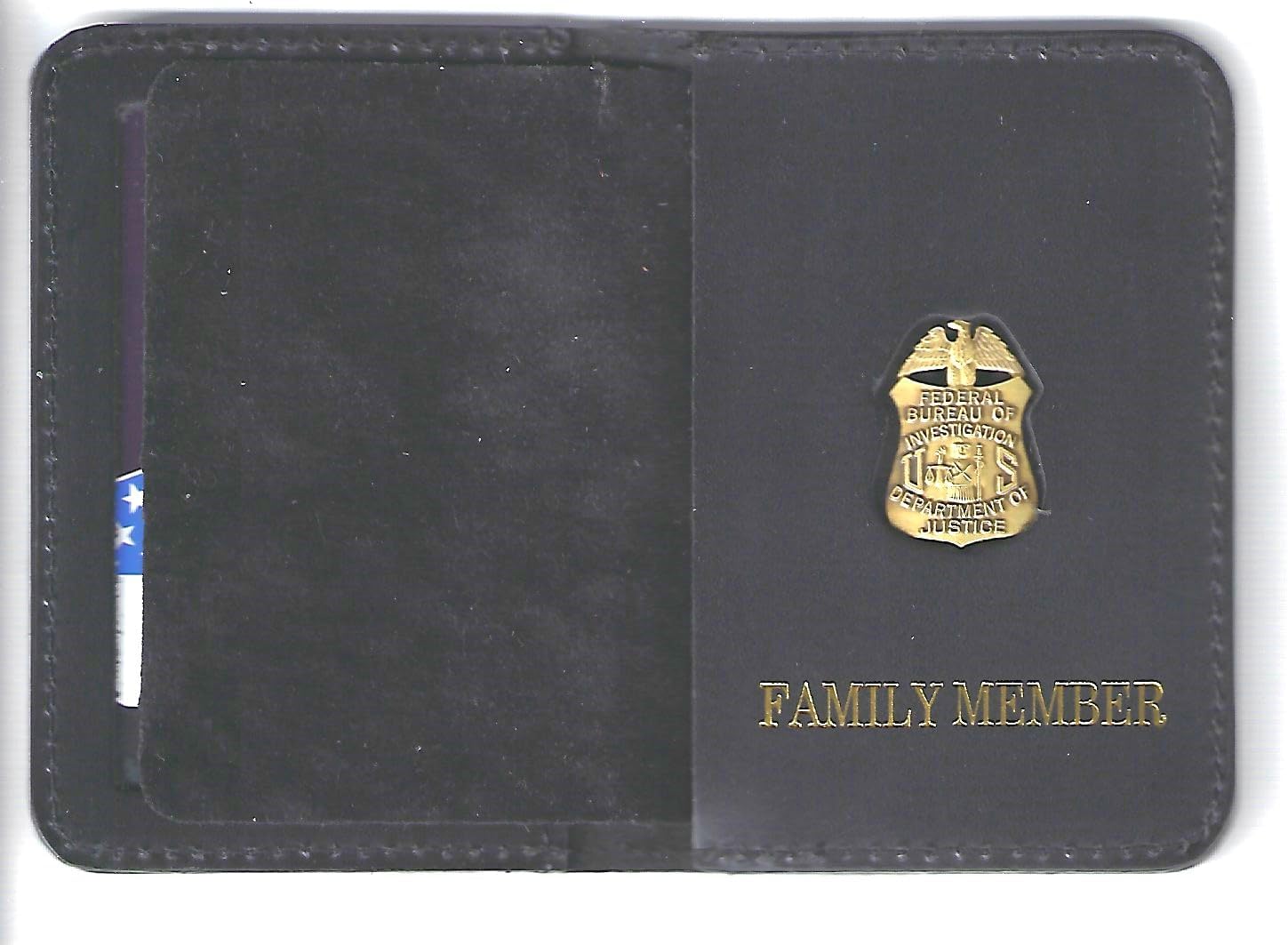 Amazon.com: FBI Family Member Mini Badge/ID Card Wallet (antique mini ...