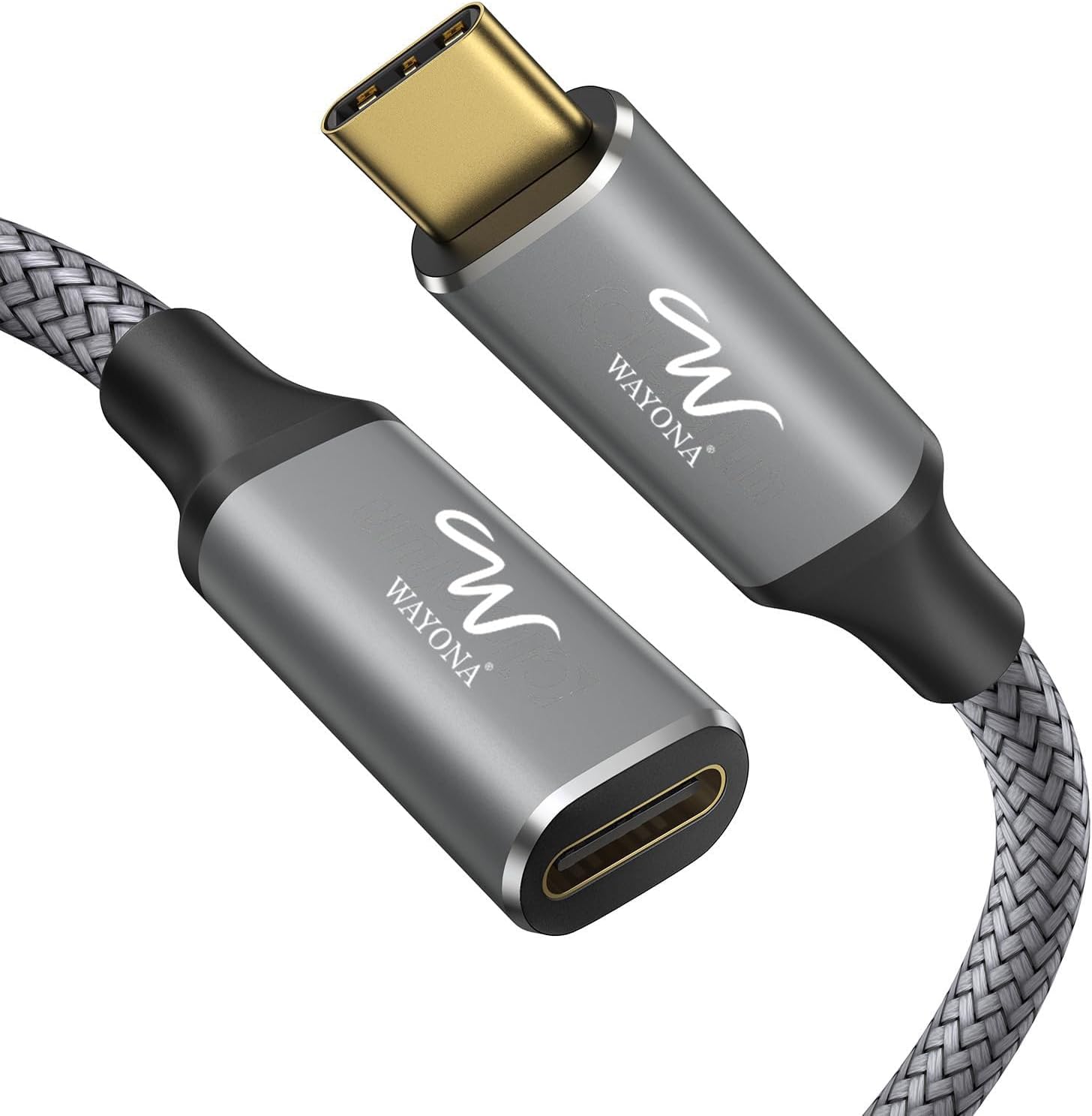 Wayona Type C Extension Cable, USB 3.1 Gen 2 (10Gbps) USB C Male to ...
