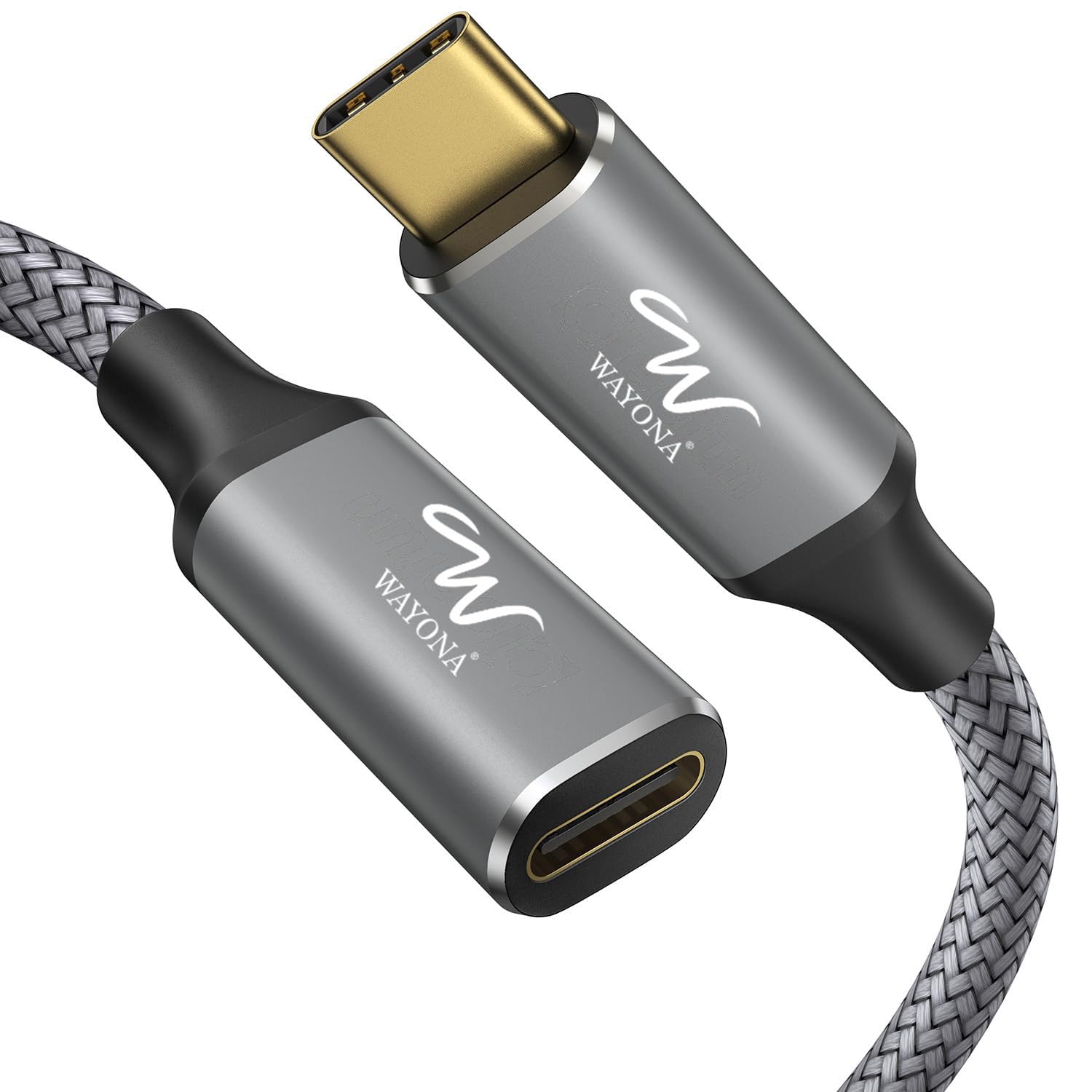 Wayona Type C Extension Cable, USB 3.1 Gen 2 (10Gbps) USB C Male to ...