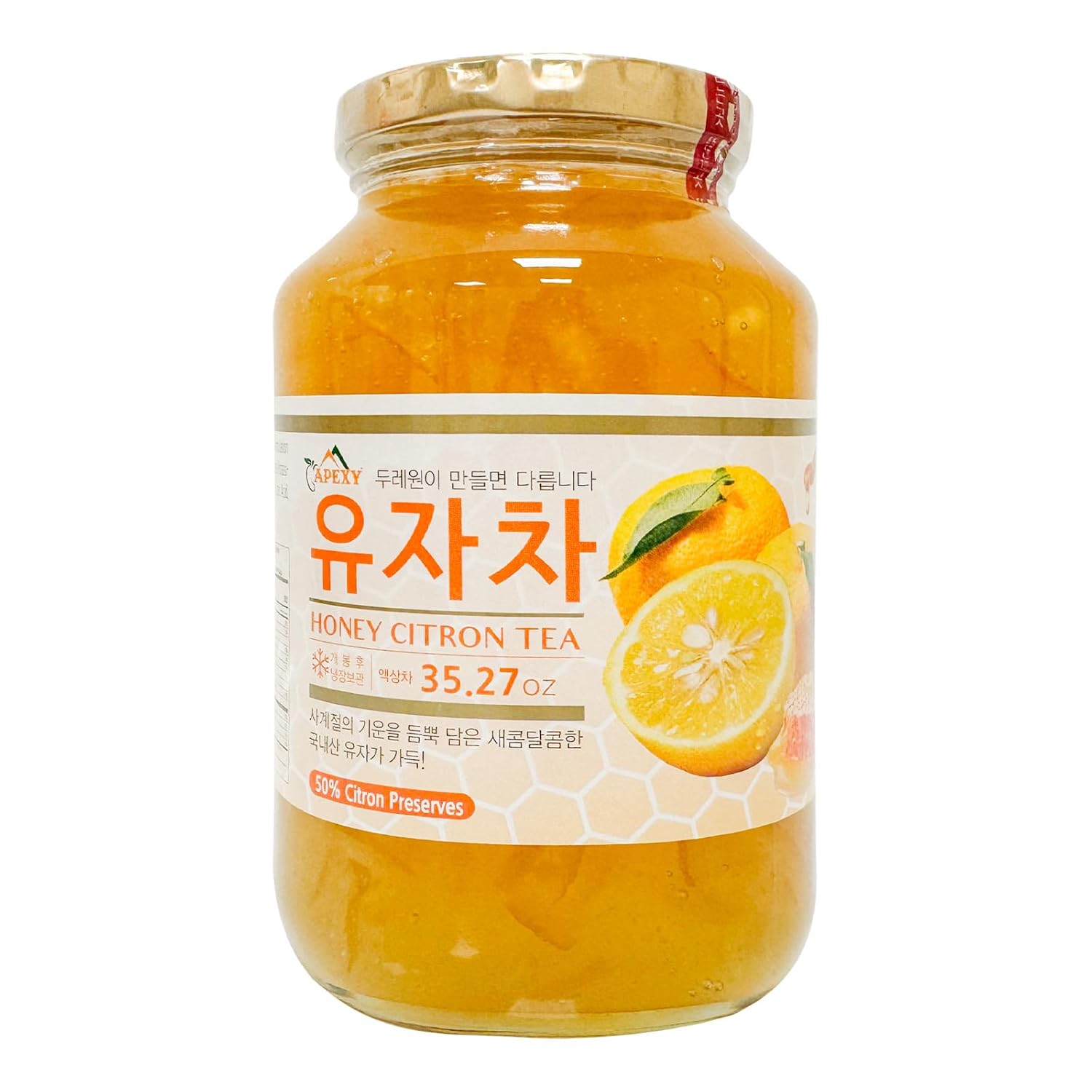 Amazon.com : Apexy Authentic Korean Honey Citron Tea, Citron Tea, Just ...