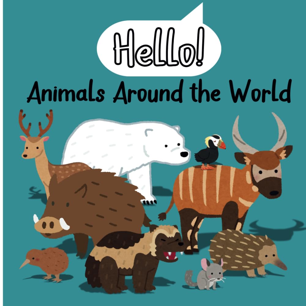 Hello!: animals around the world: Miller, Izi: 9798337709307: Amazon ...