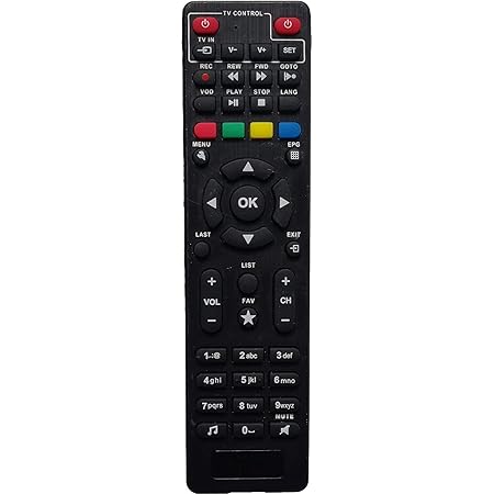 Buy MitiFy HD Setup Box Remote Control Compatible with GTPL HD Set Top ...