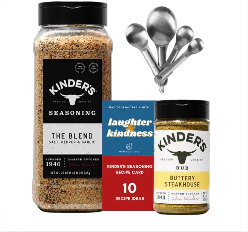 Amazon.com : Kinders The Blend Seasoning XL (27 oz) & Buttery ...