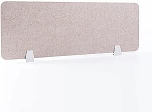 Amazon.com: XPLKQXE Acoustic Freestanding Desk Privacy Panel, Portable ...