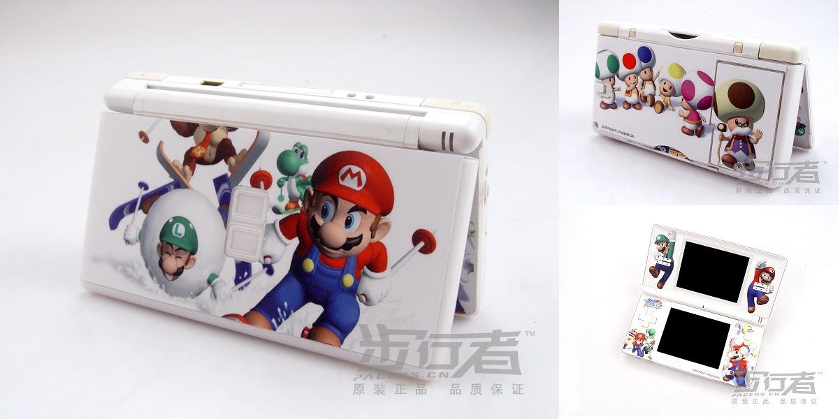 Amazon.com: Mario And Lugi Vinyl Skin Sticker Decal Cover for Nintendo ...