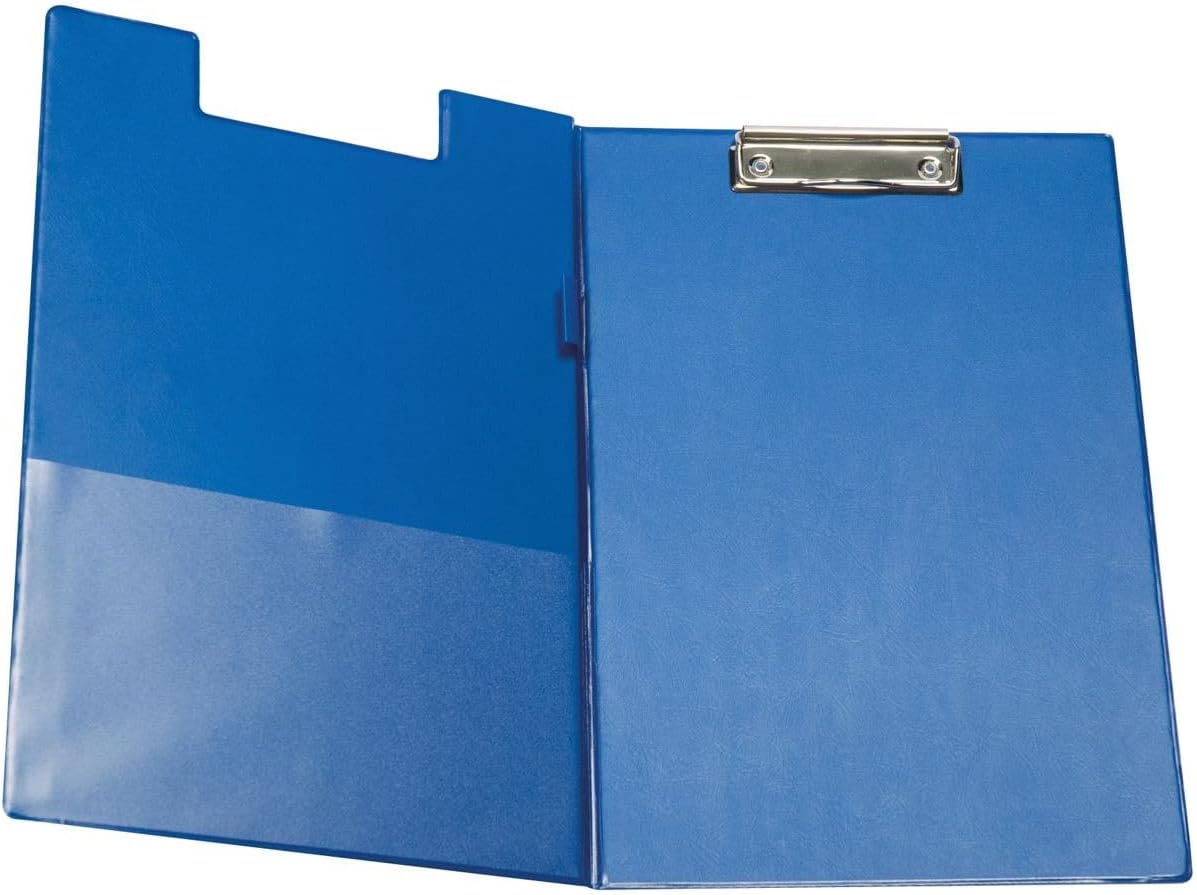 Q-Connect PVC Foldover Clipboard Foolscap Blue KF01301 : Amazon.co.uk ...
