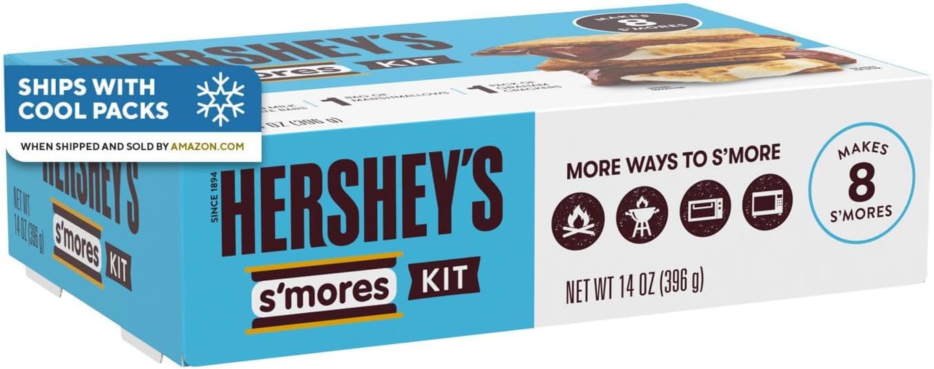 Amazon.com : HERSHEY'S S'mores Kit Box, 14 oz : Everything Else