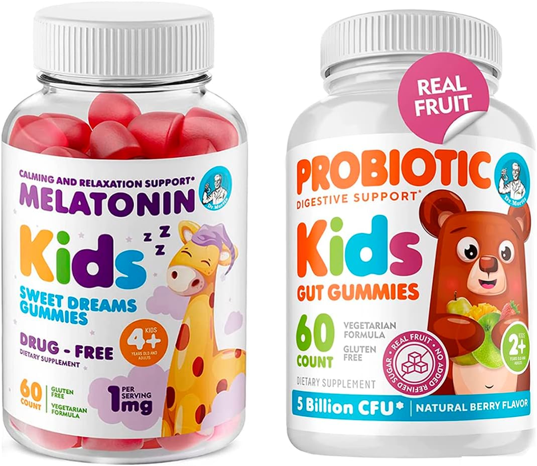 Amazon.com: DR. MORITZ Melatonin Gummies for Kids and Adults 1mg and ...