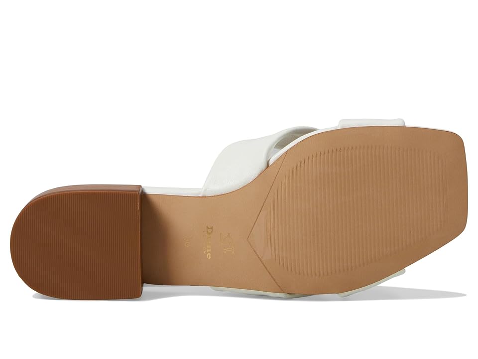 Dune London Laize (White) Women's Shoes International Shipping