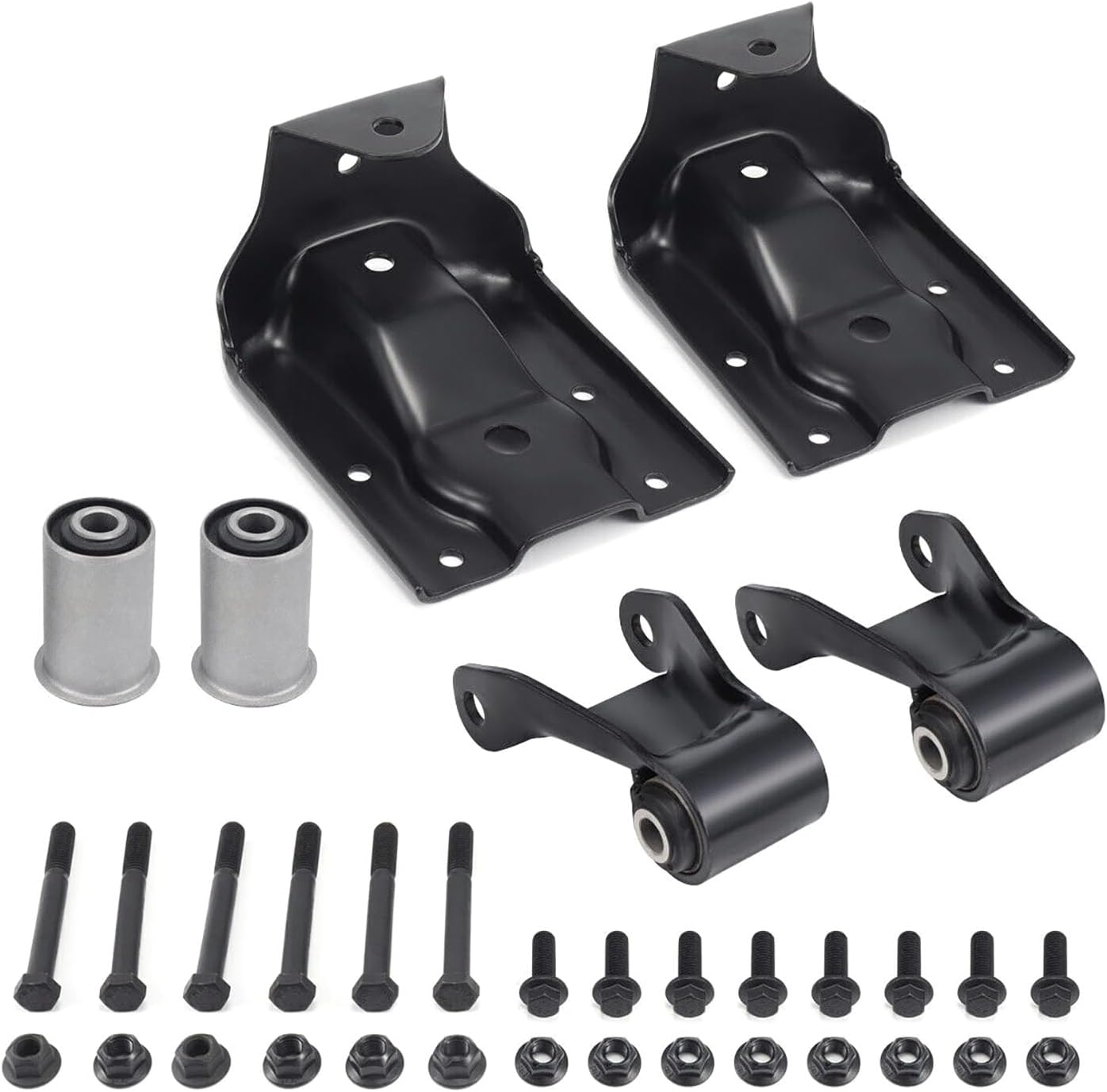 Amazon.com: iiLentes 722-006 722-032 Rear Leaf Spring Hanger Bracket ...