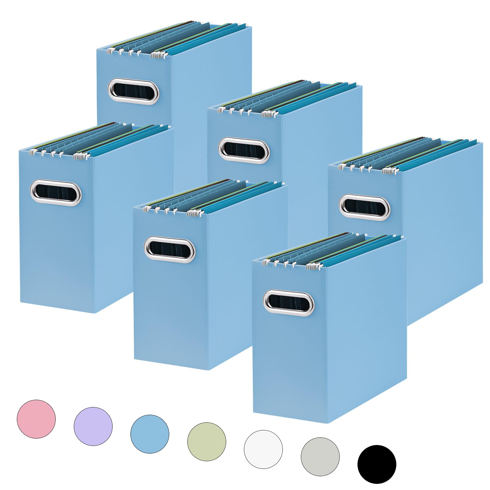 Snapklik.com : Oterri File Organizer, Small Storage Box, Cardboard File ...