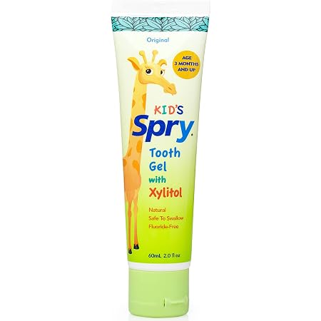 Amazon.com : Spry Natural Bubble Gum, Kid's Alcohol-Free Xylitol ...