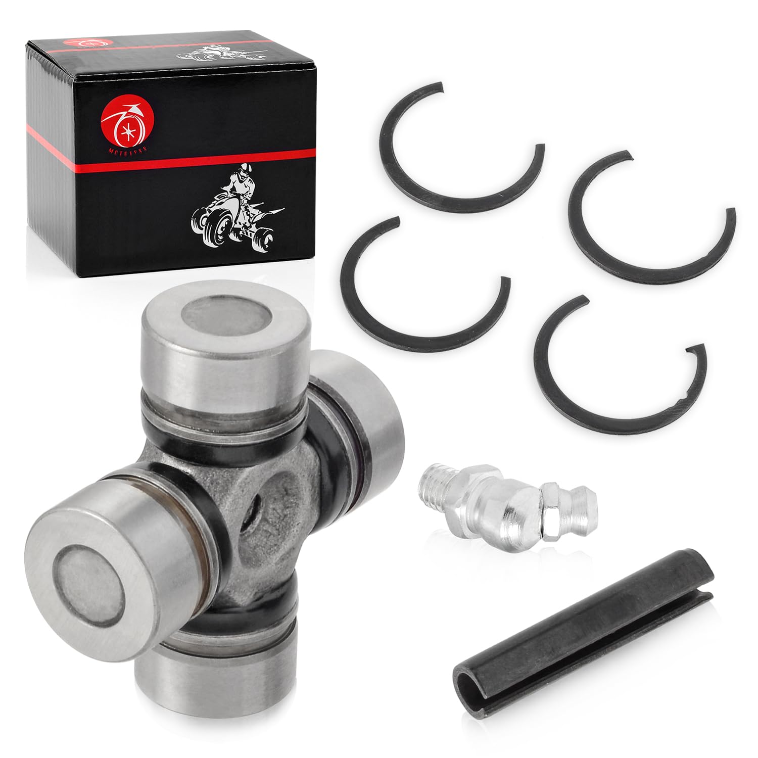 Snapklik.com : Front & Rear Driveshaft U-joint For Polaris Ranger RZR ...