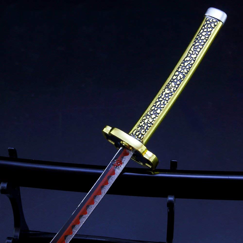 Buy LONGHE Demon Slayer Kimetsu no Yaiba Tsugikuni Yoriichi Sword ...