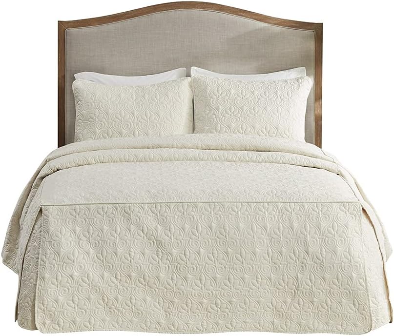 Amazon.com: Gracie Mills Sandy 3 Piece Split Corner Classic Pleated ...