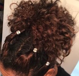 Amazon.com : Mudder 50 Pieces Aluminum Dread Locks Adjustable Metal ...