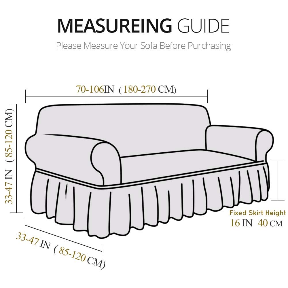 NICEEC Sofa Slipcover Red Sofa Cover 1 Piece Easy Fitted Sofa Couch niceec-sofa-slipcover-red-sofa-cover-1-piece-easy-fitted-sofa-couch