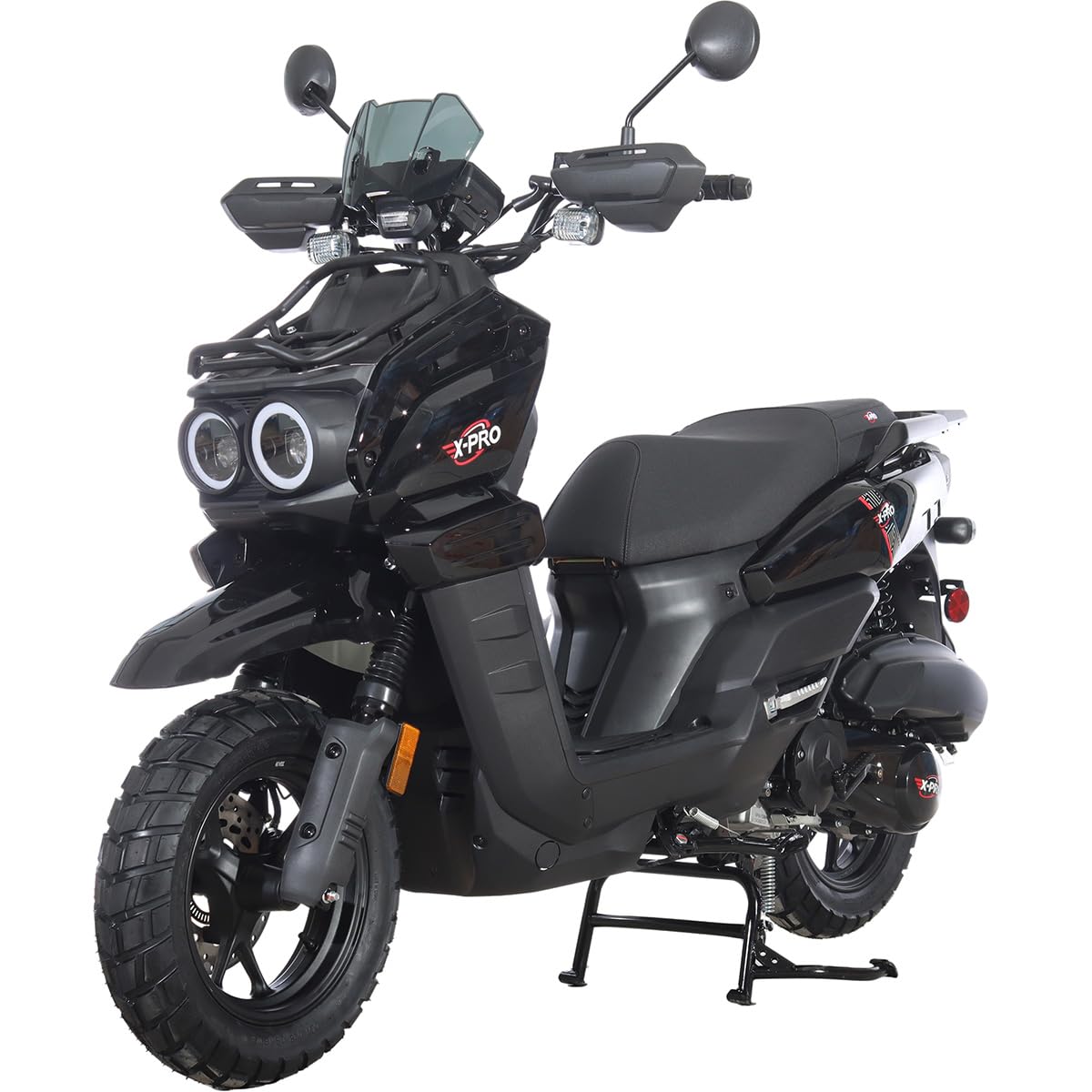 Amazon.com: X-PRO Tank 200 Gas Moped Adult Gas Street Moped with 12 ...