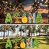 Amazon.com : Lineshading 5 Pcs LED Aloha Yard Sign Aloha Surfboard Sign ...