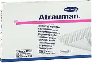 Hartmann Pansement Atrauman Ag 7,5 x 10 cm Pack de 10 : Amazon.fr ...