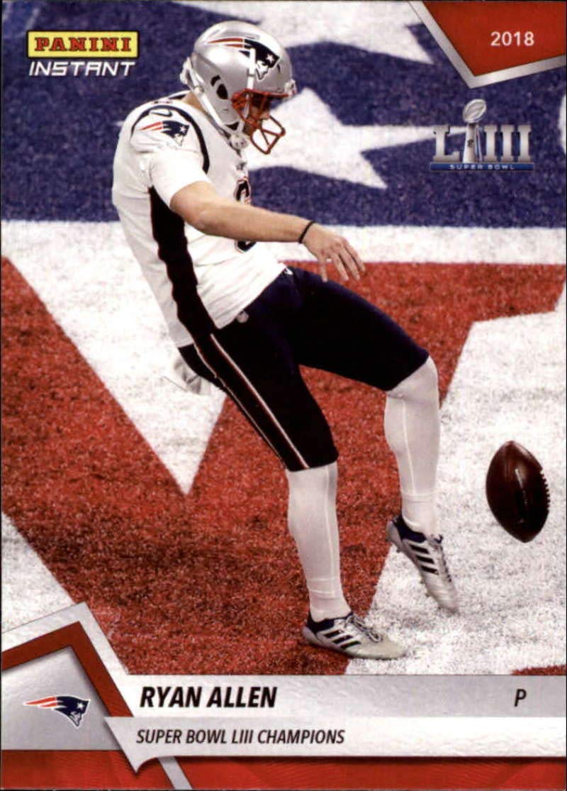Ryan Allen Patriots Football