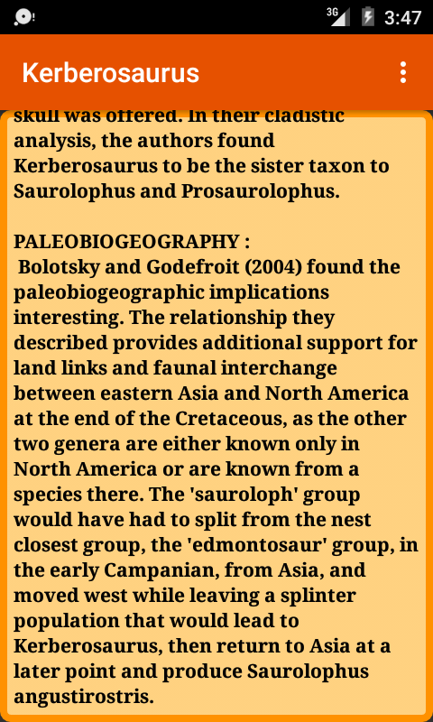 Kerberosaurus - App on Amazon Appstore