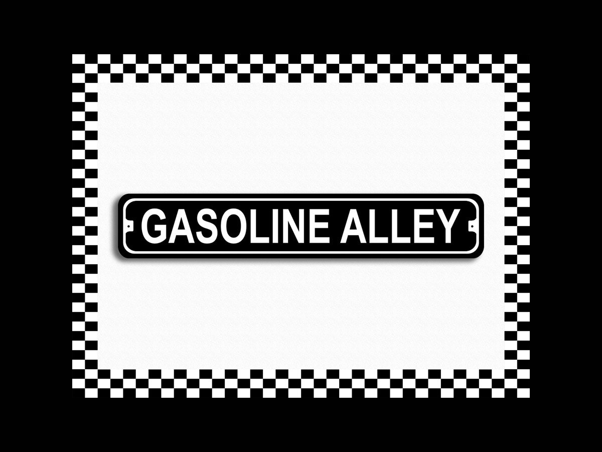 Gasoline Alley Logo Joseph Pfeifer
