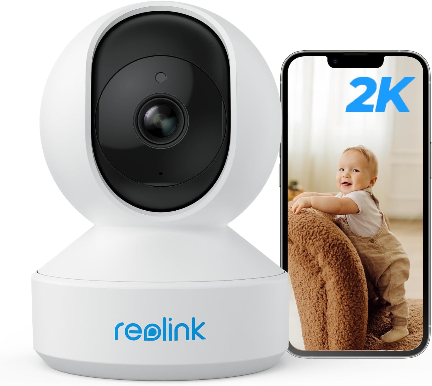 Amazon.com : REOLINK E1 Pro Indoor Security Camera 360 Degree Monitor, Lumus Pro 2.4/5GHz WiFi 6 ...