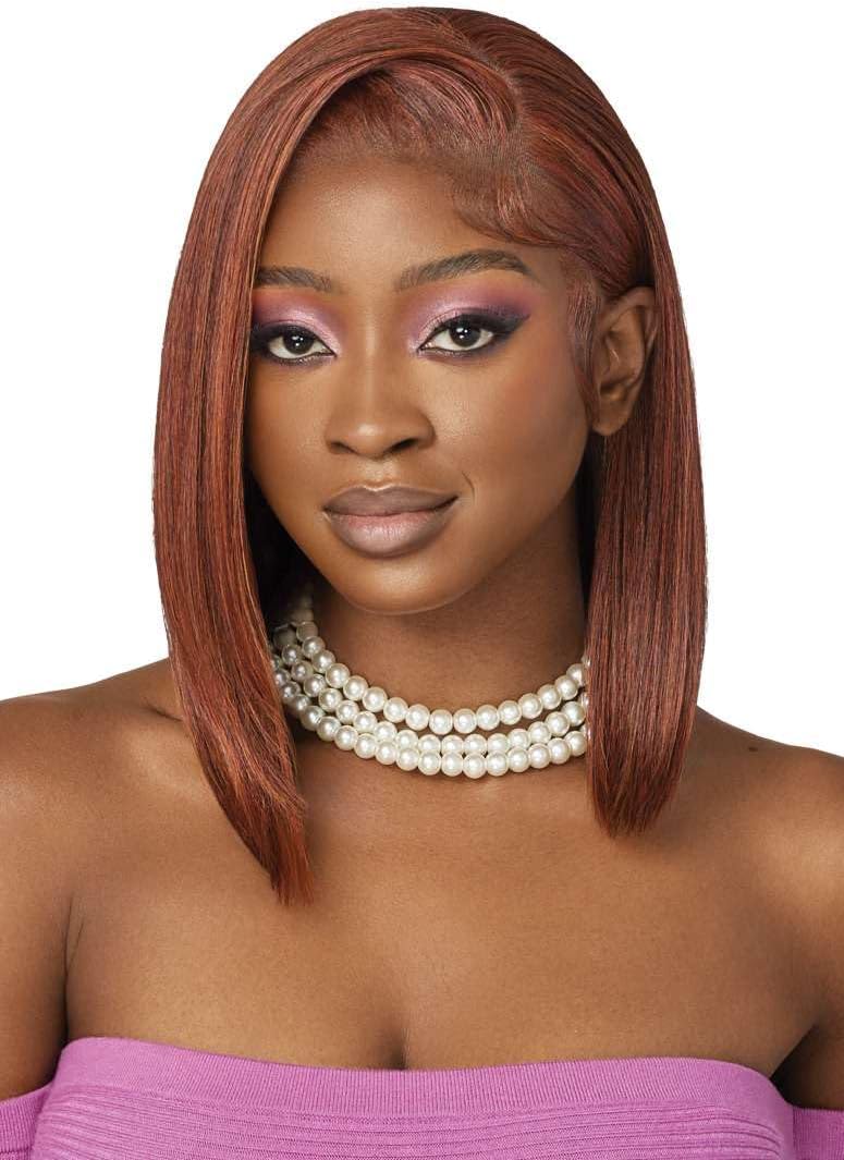 Amazon.com : Outre - 13X4 Lace Frontal Wig - French Curl Box Braids 32 ...