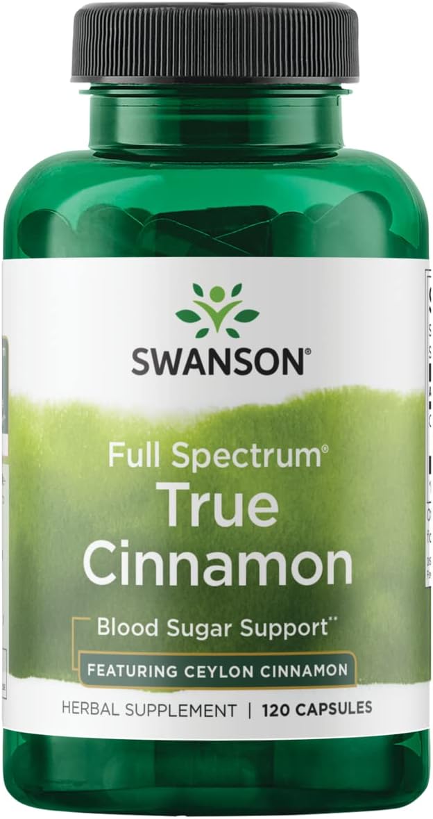Amazon.com: Swanson Full Spectrum True Cinnamon - Herbal Supplement ...
