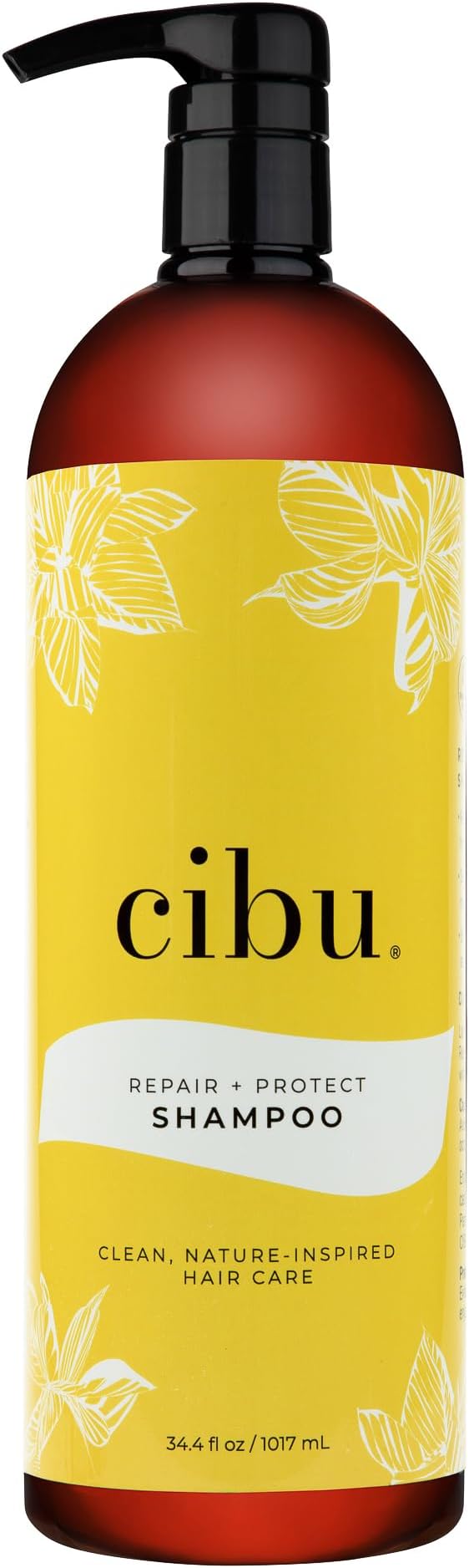 Amazon.com : CIBU Repair + Protect Shampoo 30086 Restores Damaged Hair ...