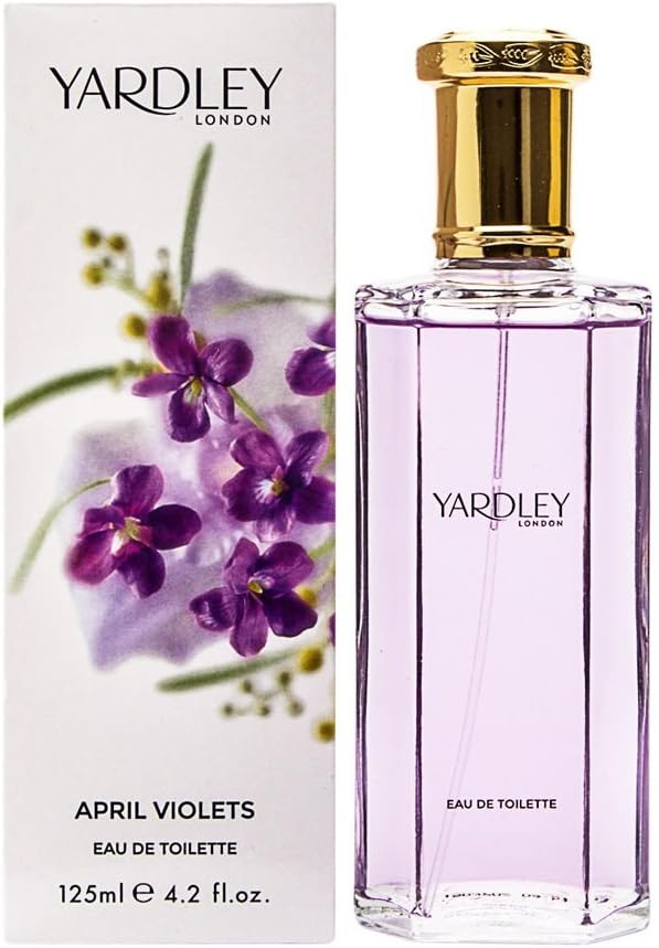 Amazon.com : APRIL VIOLETS - Yardley Of London EDT SPR 4.2 oz / 125 ml ...