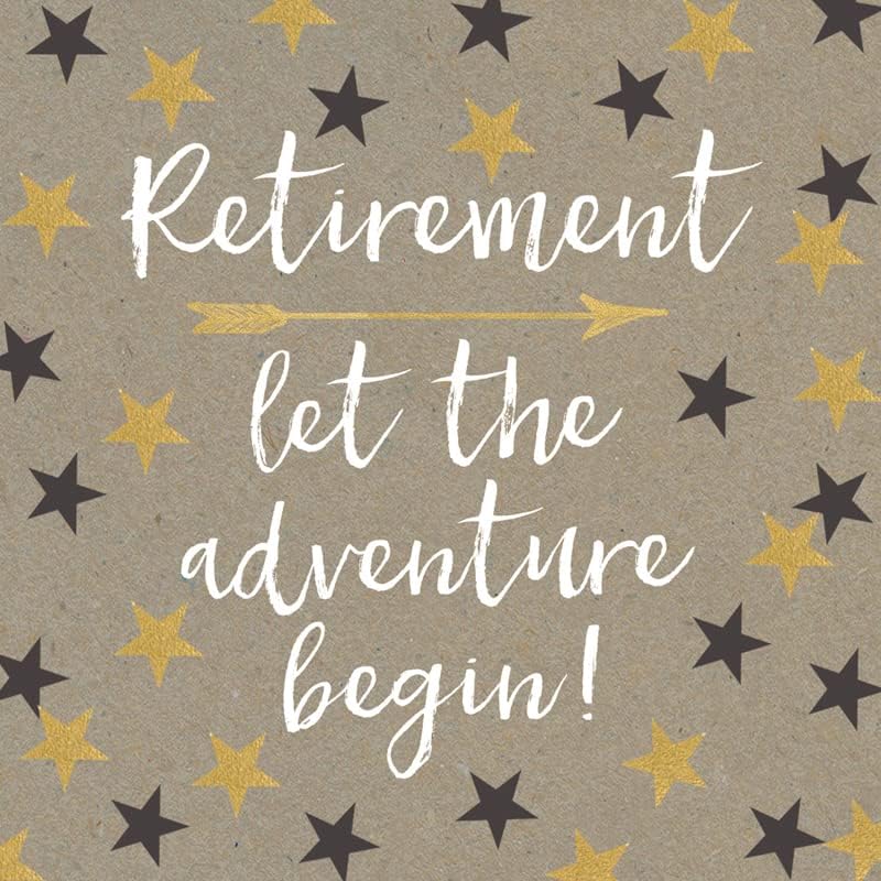 Hammond Gower Retirement Congratulations Card - 'Let the Adventure ...