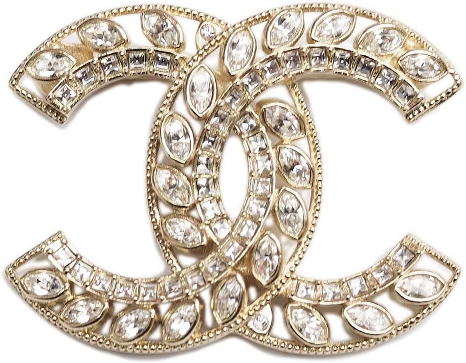 Amazon.co.jp: [シャネル]CHANEL ストラスCCマークブローチ ABA561[並行輸入品] [並行輸入品] : ファッション