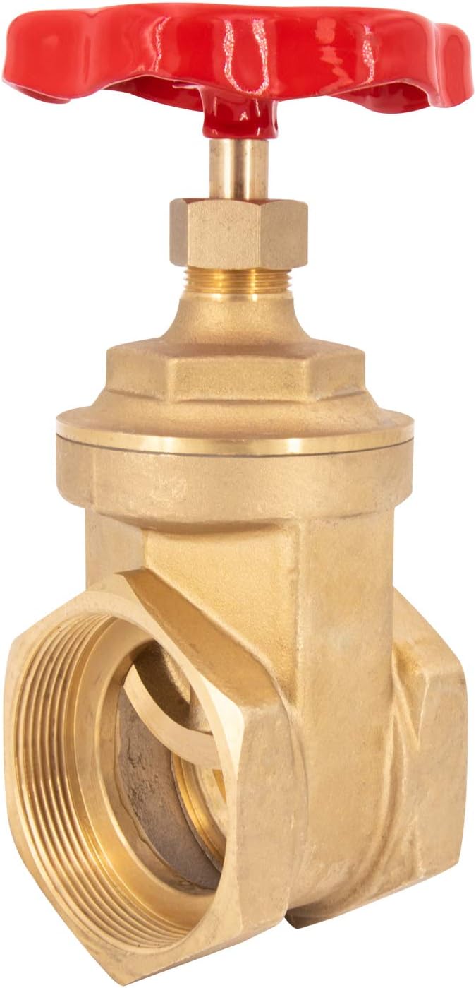 1 1/2" Absperrschieber I Absperrventil I Messing I Regulierventil I BSP ...