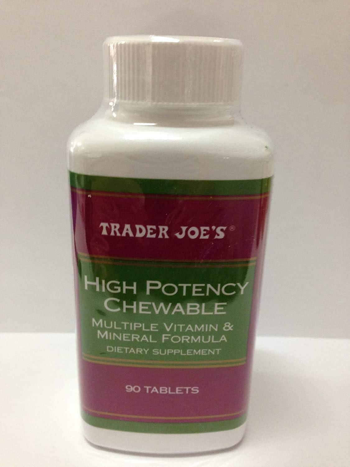 Amazon.com: Trader Joe’s Men’s Once Daily High Potency Multivitamin ...