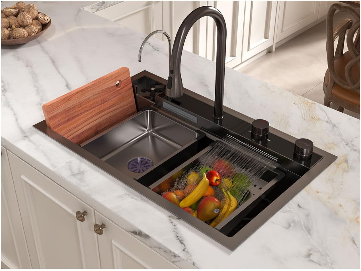 MEJE 32" Waterfall Kitchen Sink User Manual