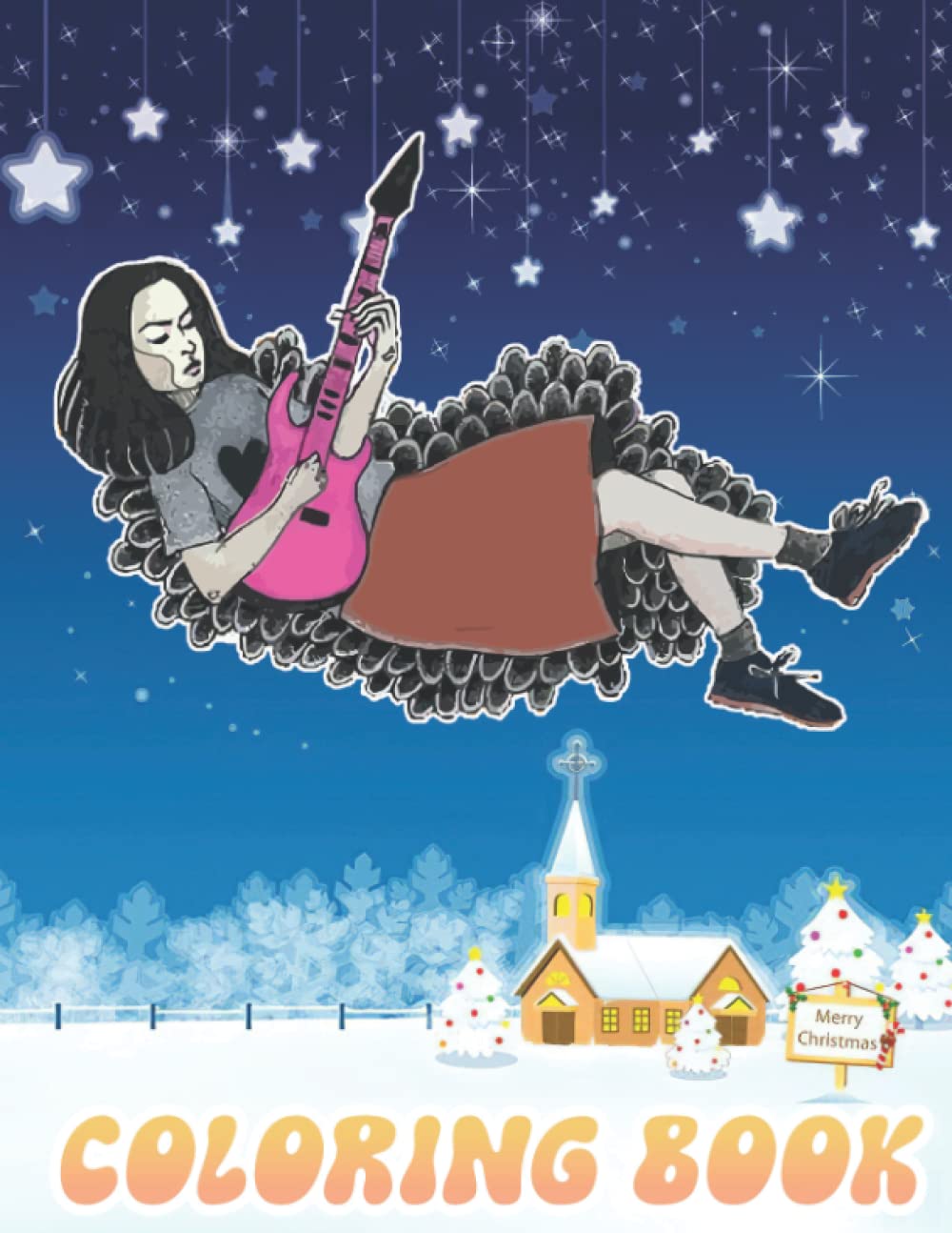 Buy Mitski Miyawaki Coloring Book Merry Christmas for Fan Teen Girls ...