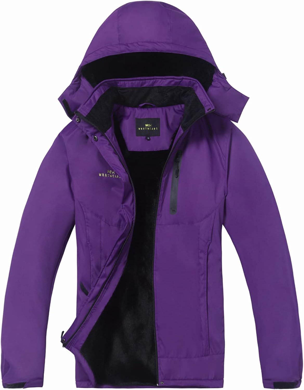 WHATWEARS abrigos de invierno para mujer chaquetas de esquí ...
