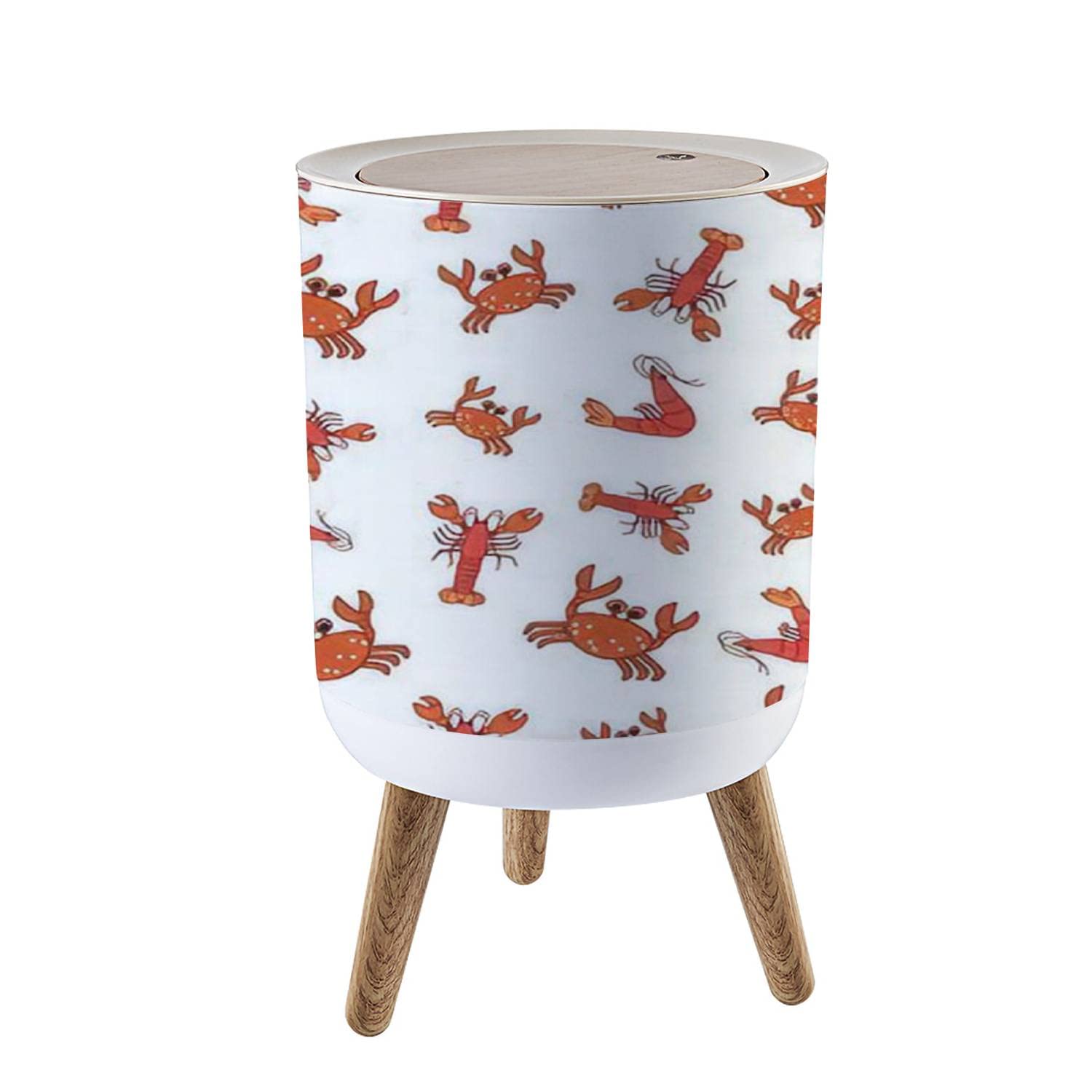Giant Lobster On Trash Can