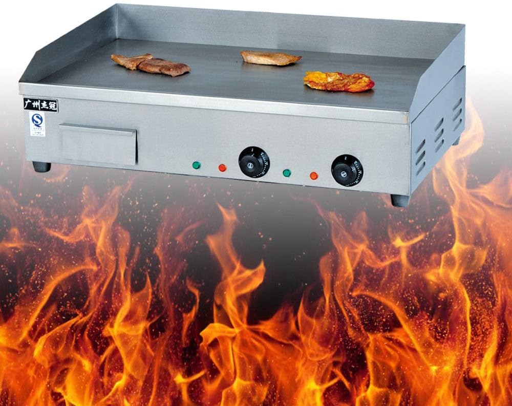 Amazon.com: Electric Griddle Countertop,Stainless Steel 110V Commercial ...