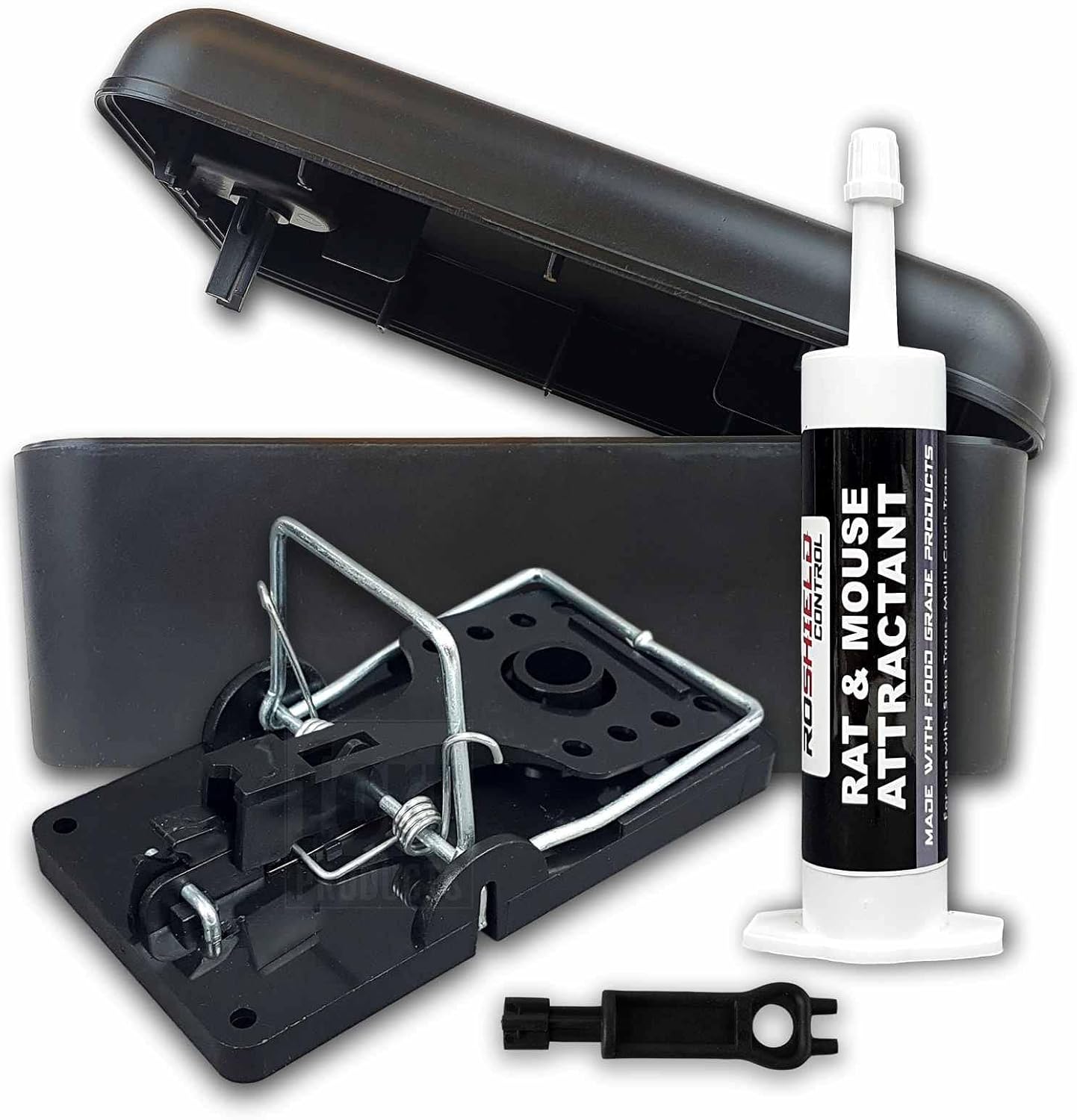 Roshield External Rat Snap Trap Box Kit - Professional Quality Garden ...