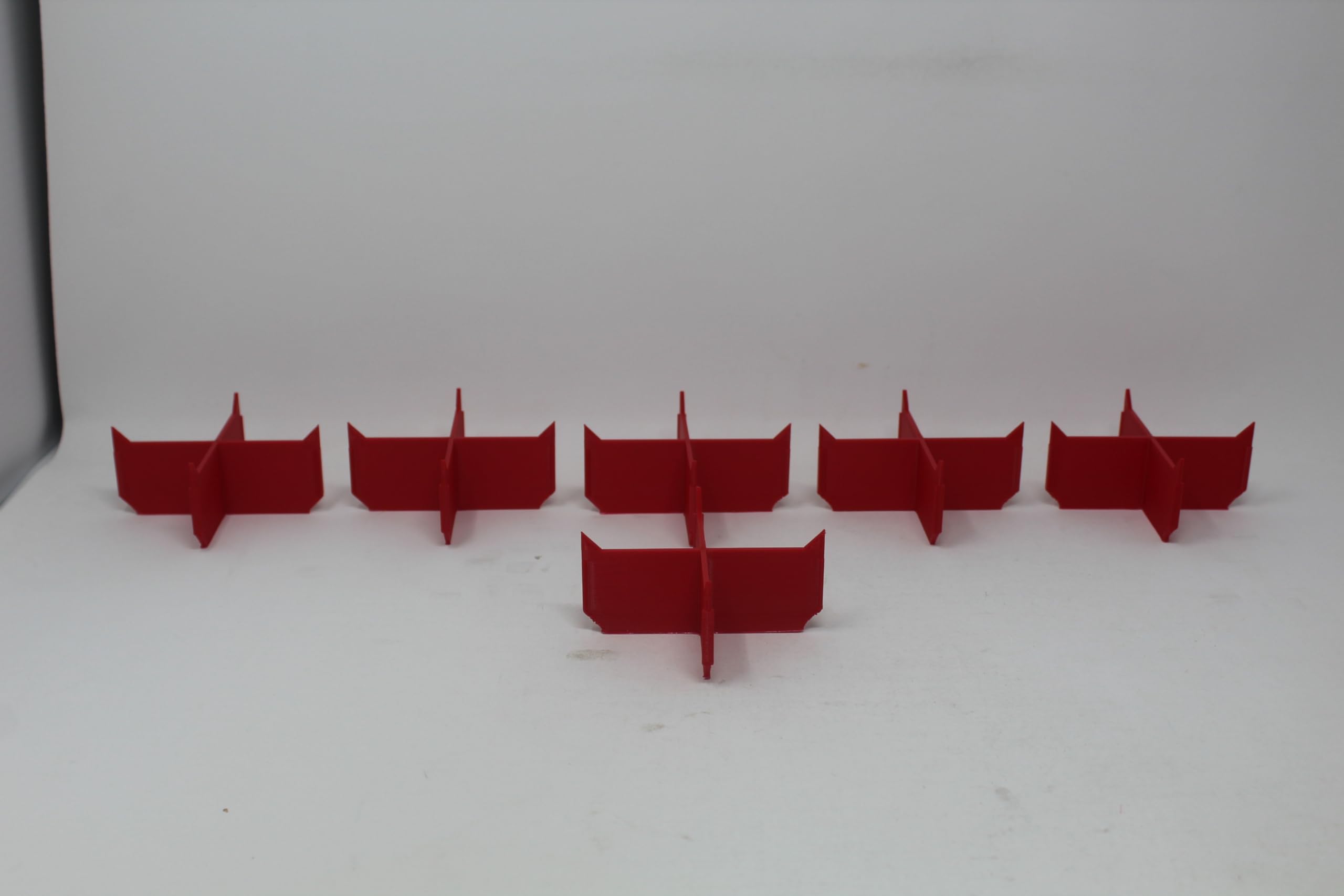 Fits Low Profile Milwaukee Packout Storage Tray Red 4 Way Divider 6 ...