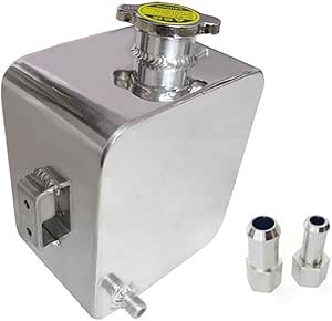 EPMAN Aluminium Universal 2 Litre Polished Alloy Header Expansion Water ...