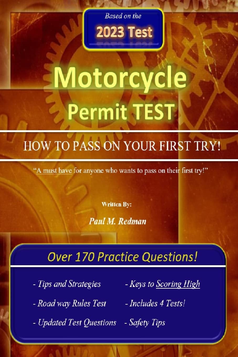Motorcycle Permit Test How To Pass On Your First Try Redman Paul M motorcycle-permit-test-how-to-pass-on-your-first-try-redman-paul-m