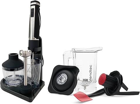 Amazon.com: Blendtec Immersion Blender - Handheld Stick Blender, Whisk ...