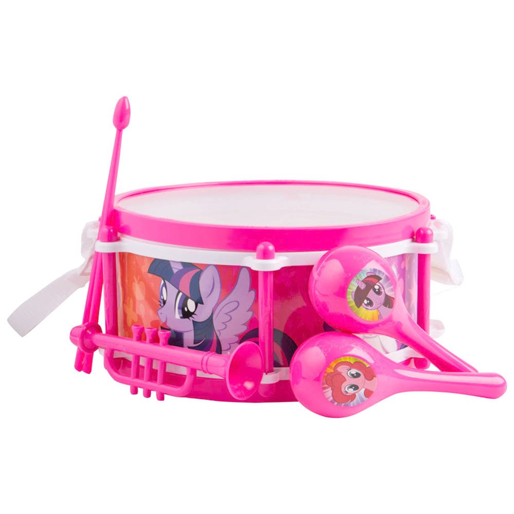 Amazon.com: Sakar My Little Pony Six Piece Kids Drum Kit Musical My ...